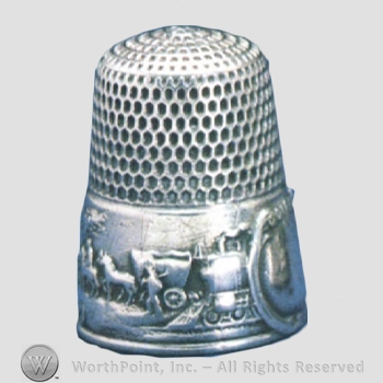 Mark with Sterling Silver thimble: Golden Spike, | #888256