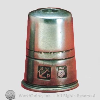 Mark with Pewter thimble: Peep, Statue of | #888376