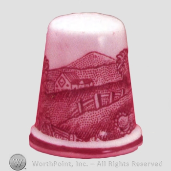 Mark with China thimble: Adams, English Cattle | #888433