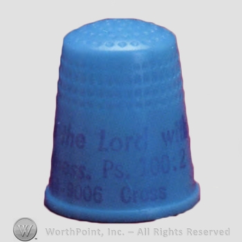 Mark with Plastic thimble: Religious, Bible | #888512