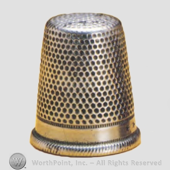 Mark with Metal thimble: Base Metal, Advertising. | #888550