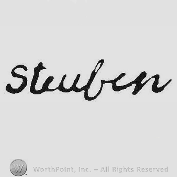 Mark with The word "Steuben". | #89027