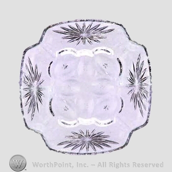 Mark with Glass Pattern: Early American Prescut; | #892740