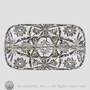 Mark with Glass Pattern: Early American Prescut; | #892757