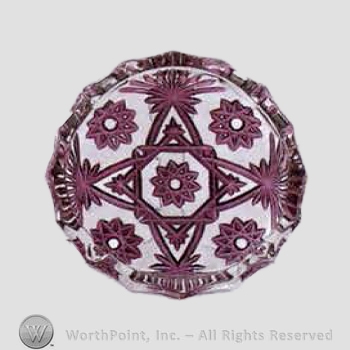 Mark with Glass Pattern: Early American Prescut; | #892770