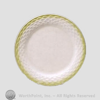 Mark with Glass Pattern: Fish Scale; plate. | #892789