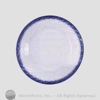 Mark with Glass Pattern: Fish Scale; plate. | #892792