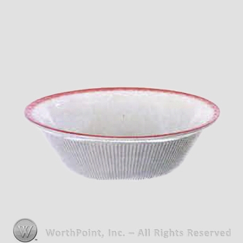 Mark with Glass Pattern: Fish Scale; bowl. | #892793