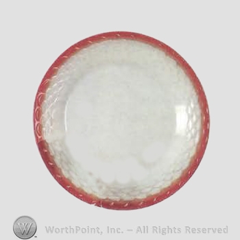 Mark with Glass Pattern: Fish Scale; plate. | #892794
