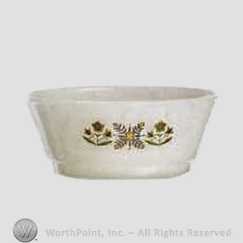 Mark with Glass Pattern: Meadow Green; bowl. | #892920
