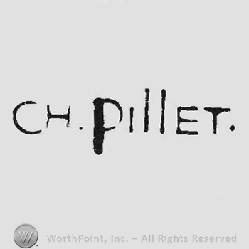 Mark with The text "CH. Pillet.". | #89319