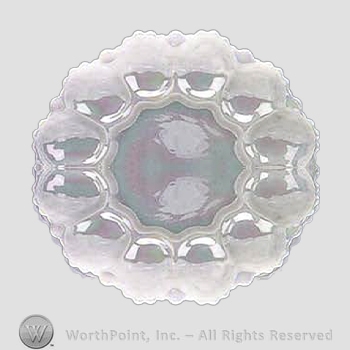 Mark with Glass Pattern: Shell; platter. | #893193