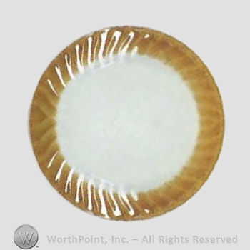Mark with Glass Pattern: Swirl; platter. | #893258