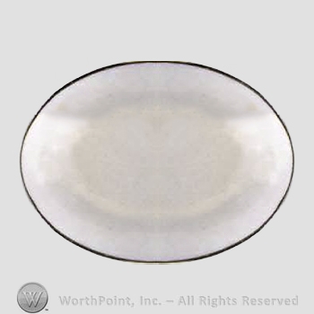 Mark with Glass Pattern: Vienna Lace; platter. | #893329