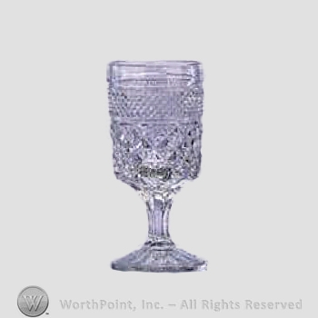 Mark with Glass Pattern: Wexford; goblet. | #893351
