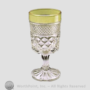 Mark with Glass Pattern: Wexford; goblet. | #893355