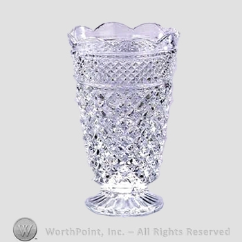 Mark with Glass Pattern: Wexford; vase. | #893361