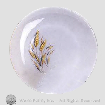 Mark with Glass Pattern: Wheat; plate. | #893366
