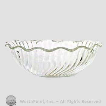 Mark with Glass Pattern: Crystal; bowl. | #893421