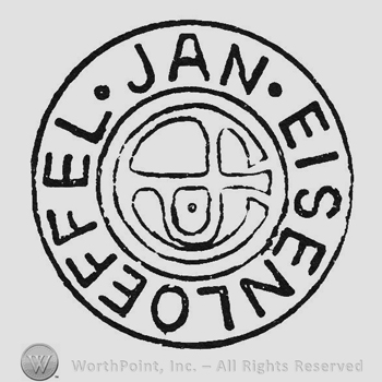 Mark with The monogram of letters "CJE" and the | #89347