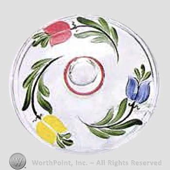 Mark with Glass Pattern: Dutch Tulip; lid. | #893716