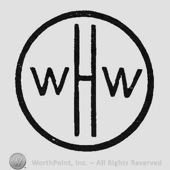 Mark with The letters "WHW" inside a circle. | #89408