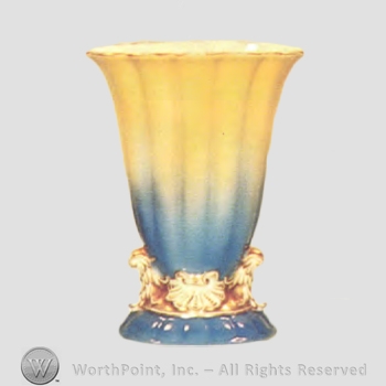 Mark with Noritake pattern on vase. | #894868