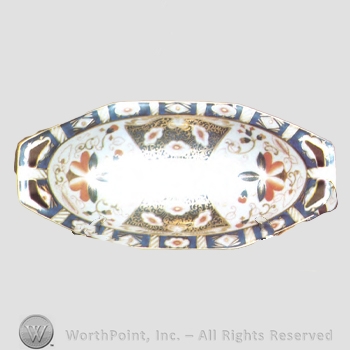 Mark with Noritake pattern on celery dish. | #895020