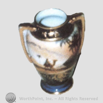 Mark with Noritake pattern on vase. | #895198