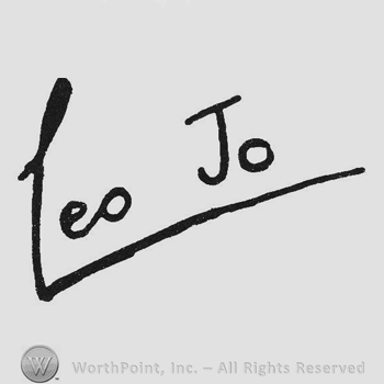 Mark with Signature Leo Jo underlined | #89523