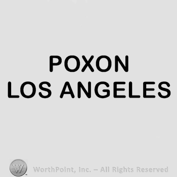 Mark with The text "POXON LOS ANGELES". | #8954