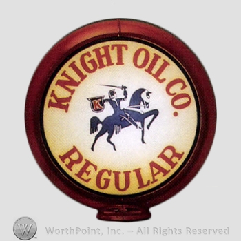 Mark with The text "KNIGHT OIL CO. REGULAR", a | #895754