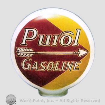 Mark with The text "Purol GASOLINE" and an arrow. | #895762