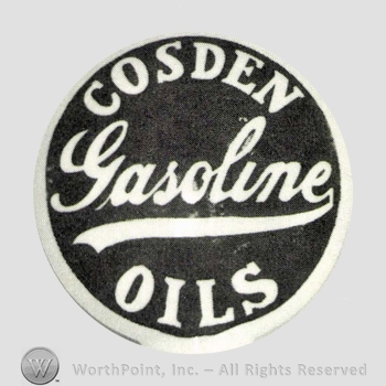 Mark with The text "COSDEN Gasoline OILS". | #895883