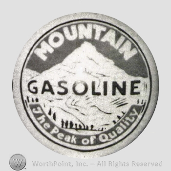 Mark with A mountain range and the text "MOUNTAIN | #896125