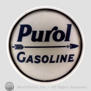 Mark with The text "Purol GASOLINE" and an arrow. | #896575