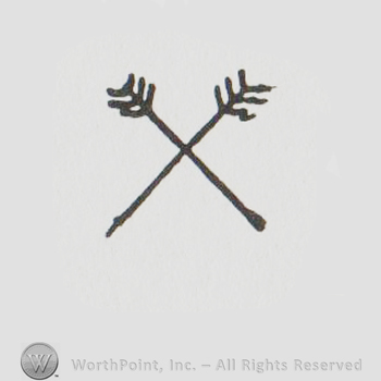 Mark with Two crossed arrows. | #8966