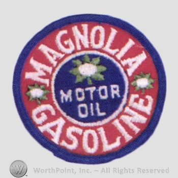 Mark with A circle, the text "MAGNOLIA GASOLINE | #896788