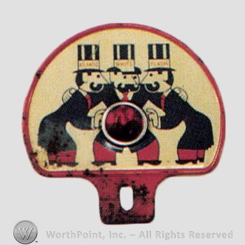 Mark with Three men and a circle. | #896805