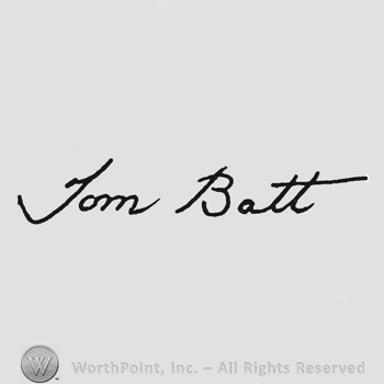 Mark with Signature: Tom Batt. | #89683
