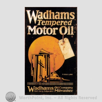 Mark with A box, a circle and the text "Wadhams | #897583