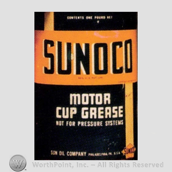 Mark with A box and the text "SUNOCO MOTOR CUP | #897595