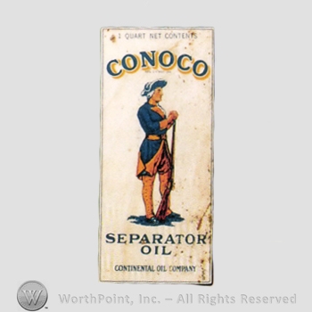 Mark with A man, a sword and the text "CONOCO | #897615