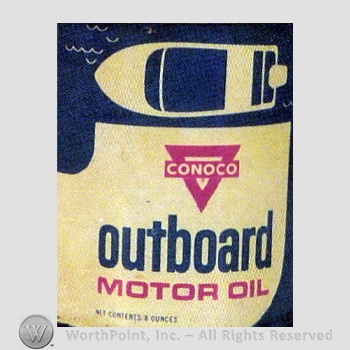 Mark with A box, a triangle and the text "CONOCO | #897632