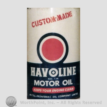 Mark with A box, circles and the text "HAVOLINE | #897634