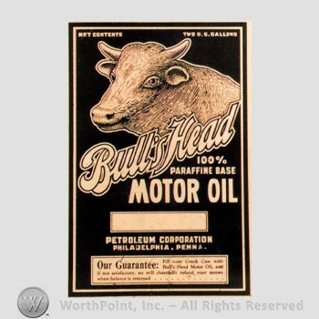 Mark with A bull's head and the text "Bull's Head | #897687