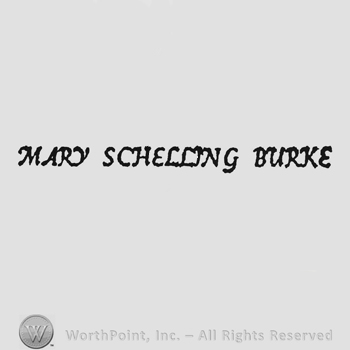 Mark with Capital handwriting Mary Schelling | #89788
