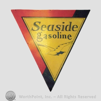 Mark with A triangle, the text "Seaside gasoline" | #897938