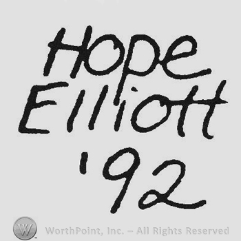 Mark with The text "Hope Elliott '92". | #89795