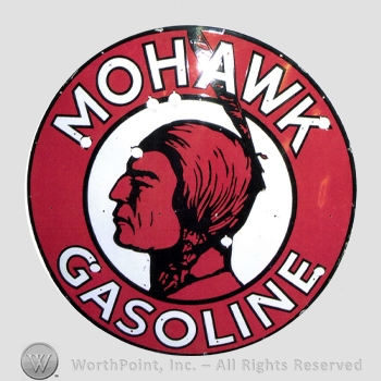 Mark with A double circle, the text "MOHAWK | #897954